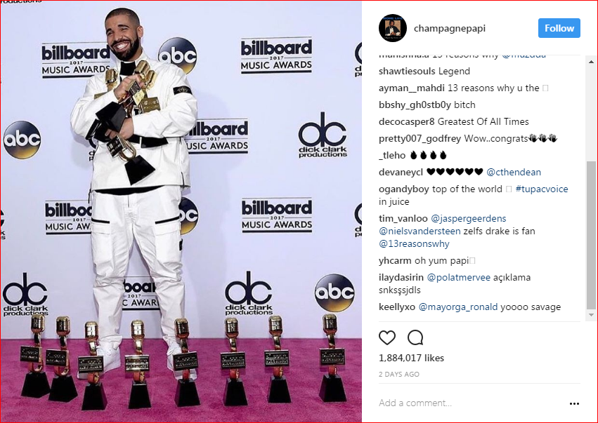 Drake makes history at the Billboard Music Awards | 1Africa
